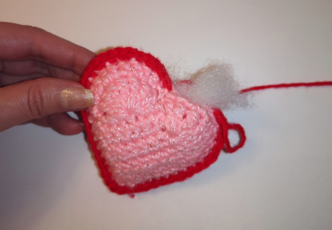 Crochet Puffy Heart Pattern Amigurumi Pattern Stuffed Heart PDF - Etsy