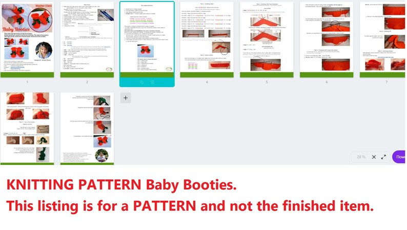 Halloween Pumpkin Baby Booties Knitting Pattern – Festival Costume (PDF ...