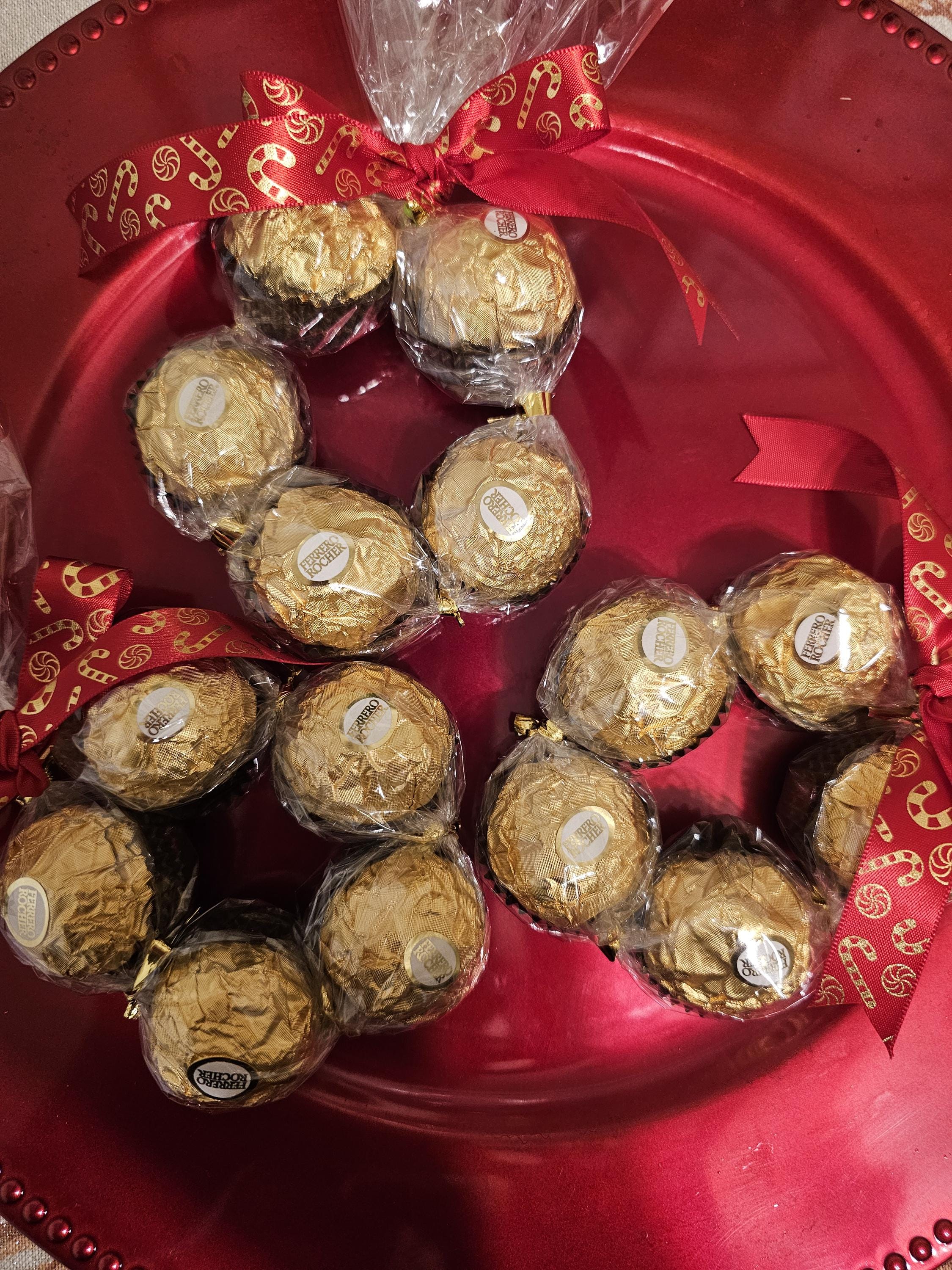 Ferrero Rocher Christmas Wreath - Etsy