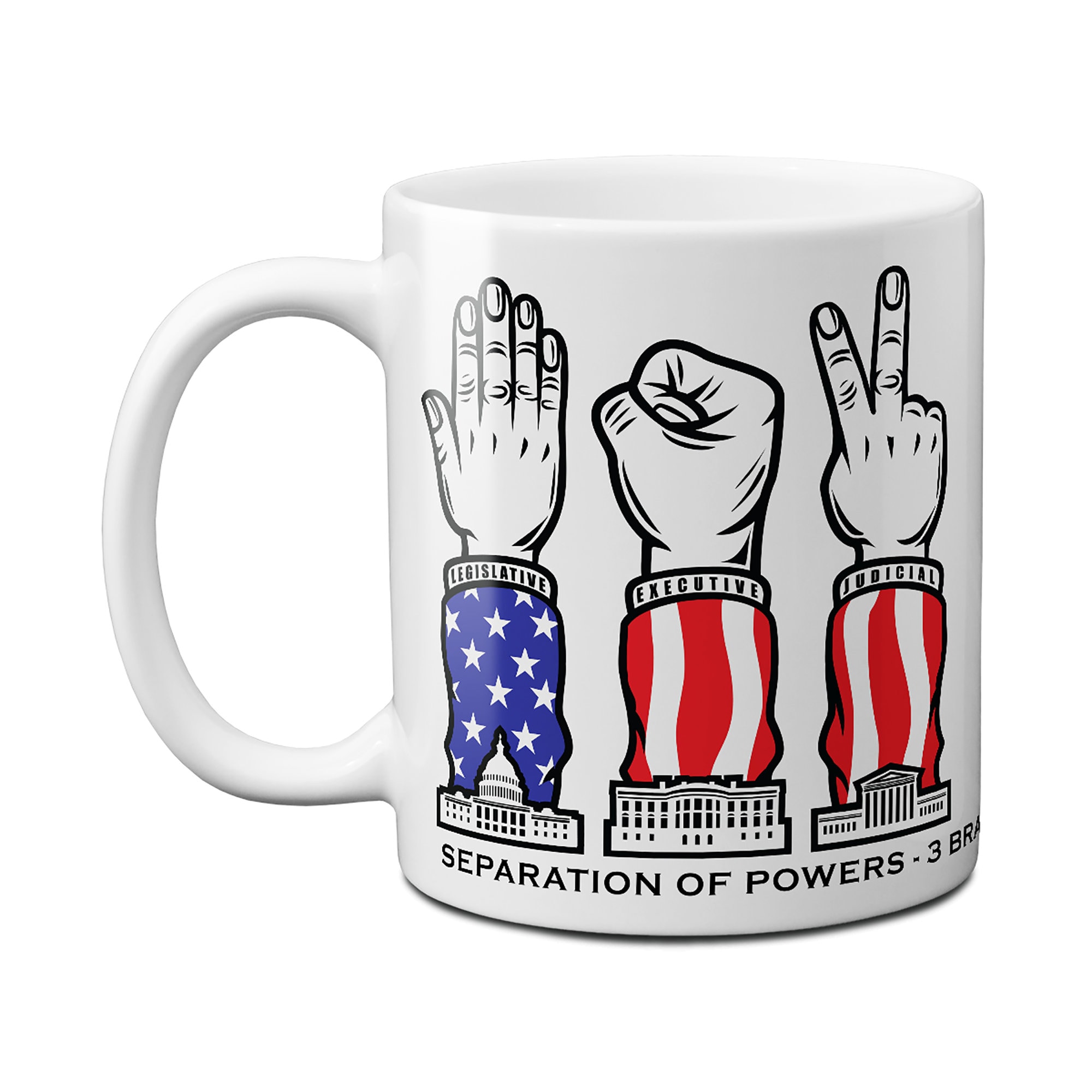 Rock, Paper, Scissors - Separation of Powers Mug - Etsy