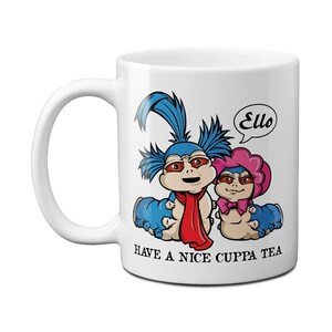 Ello Worm Hospitality Mug Labyrinth Blue Worm Mug - Etsy