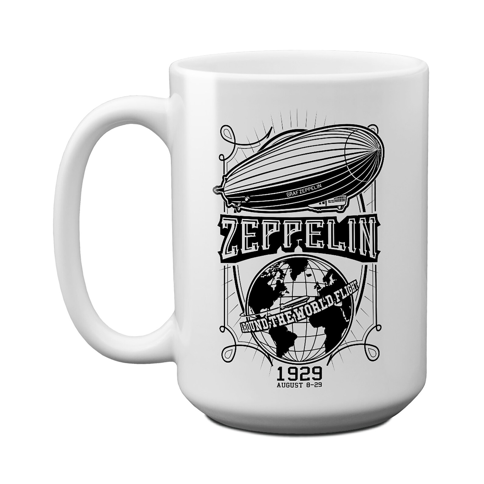 Graf Zeppelin Flight Around the World Mug - Etsy