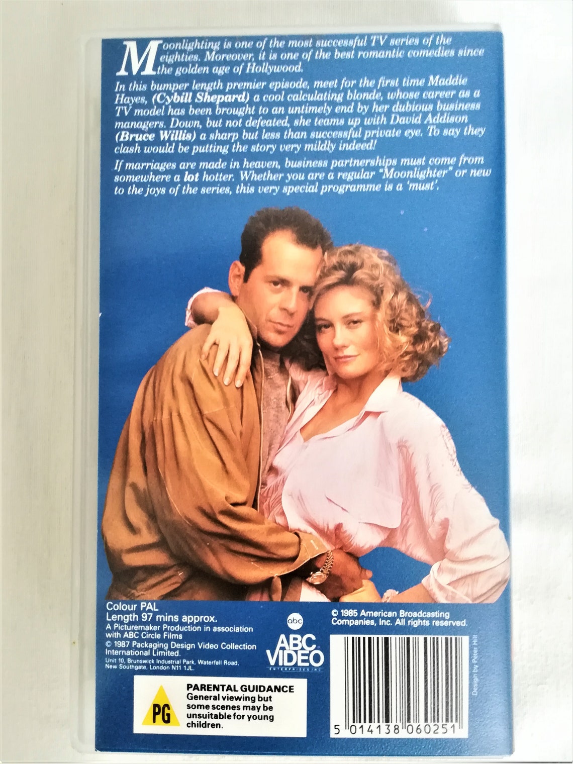 Moonlighting - VHS Video Bruce Willis Cybill Shepherd VHS Video Movie ...