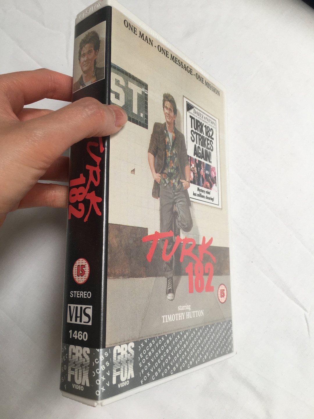 Turk 182 CBS FOX Timothy Hutton Kim Cattrall Peter Boyle Vintage Retro ...