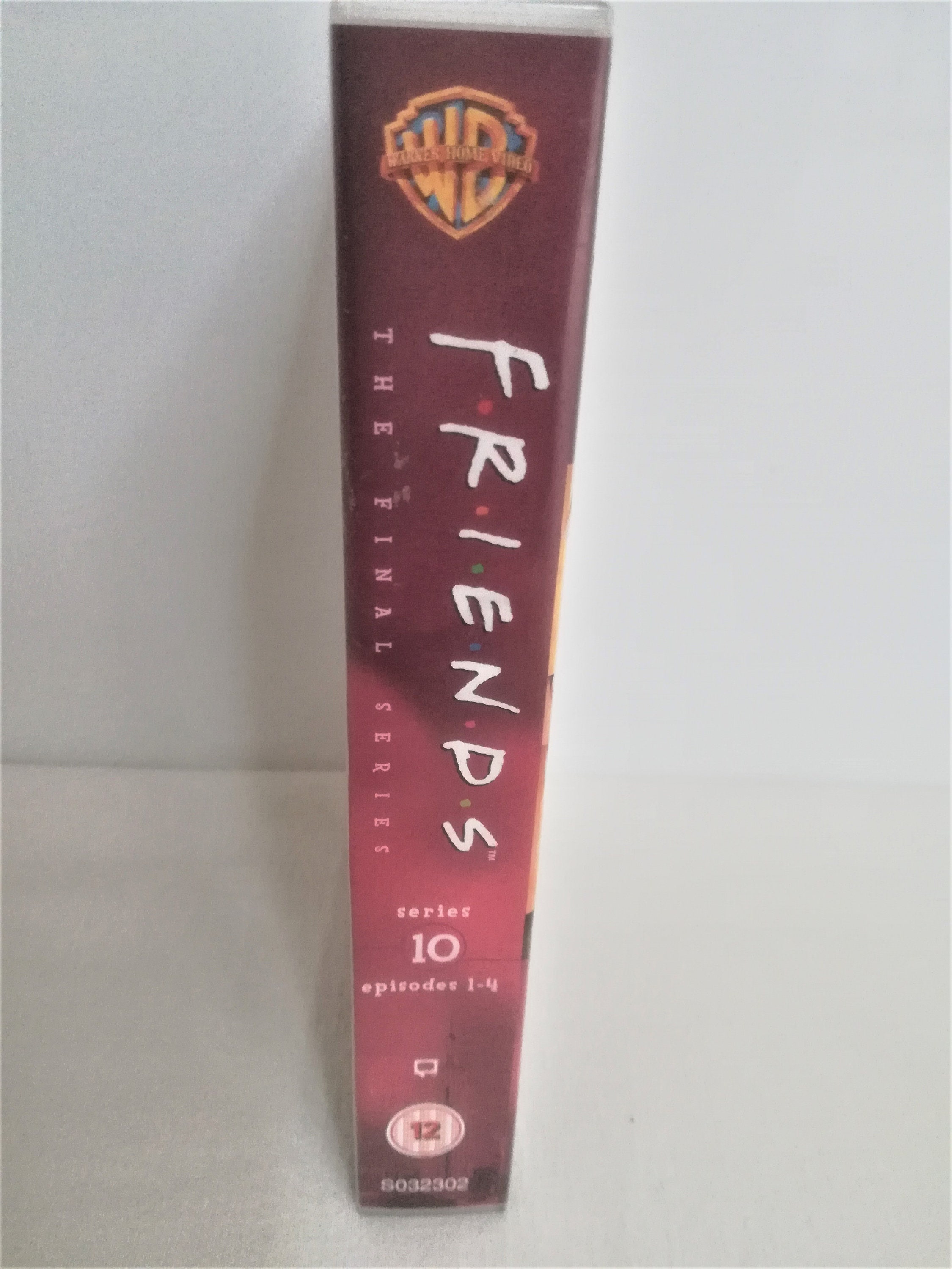 Friends Series 10 Episodes 1-4 VHS VIDEO Vintage Retro Vtg Movie ...