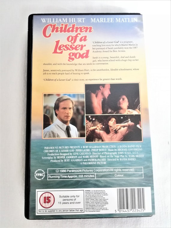 Children Of A Lesser God Dvd