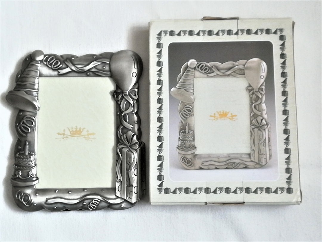 The Leonardo Collection Vintage Metal Picture Frame for Photo 3.5" X 5 ...