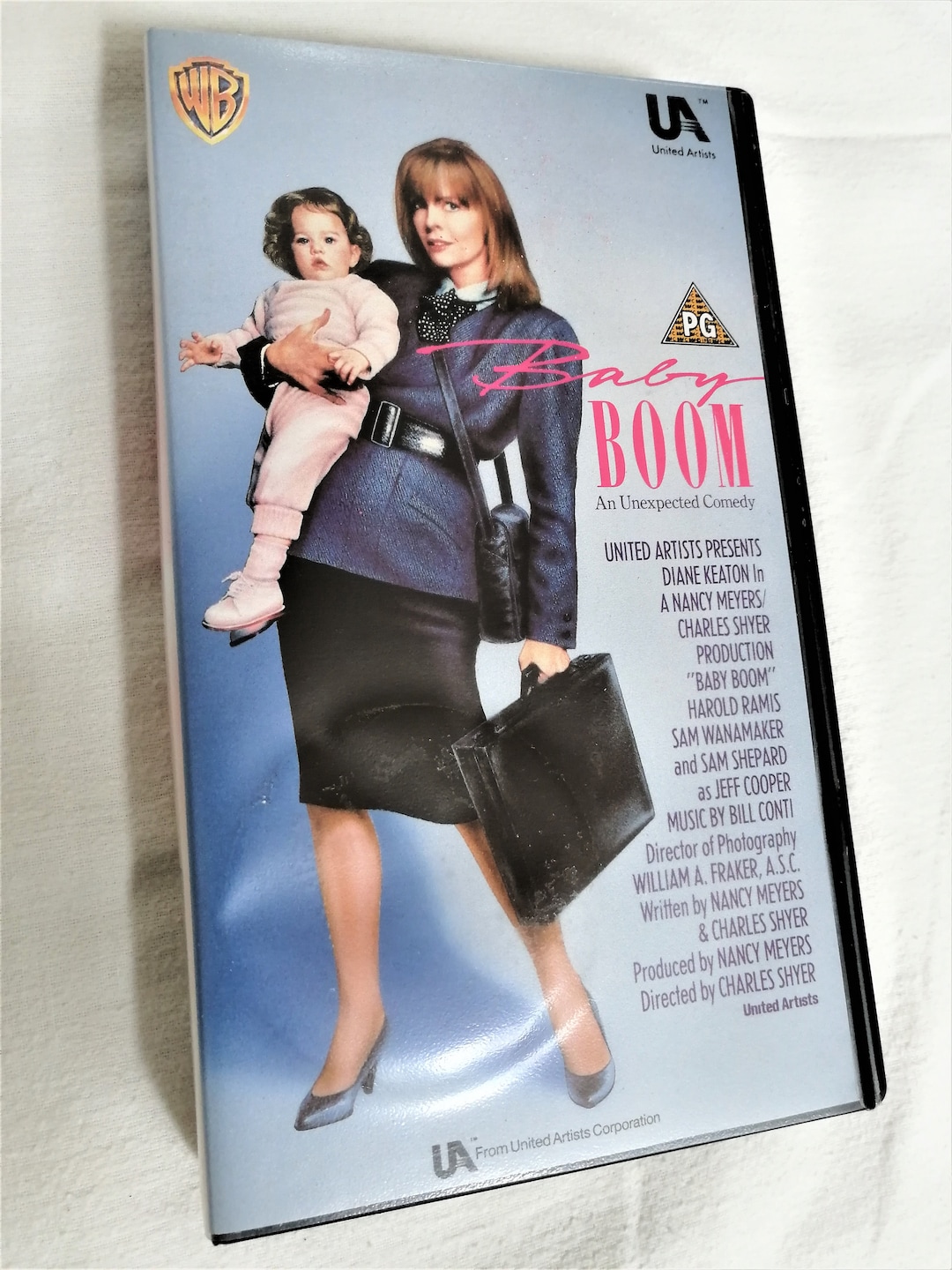 Baby Boom VHS Video 1988 Romantic Comedy Diane Keaton Movie Cassette ...