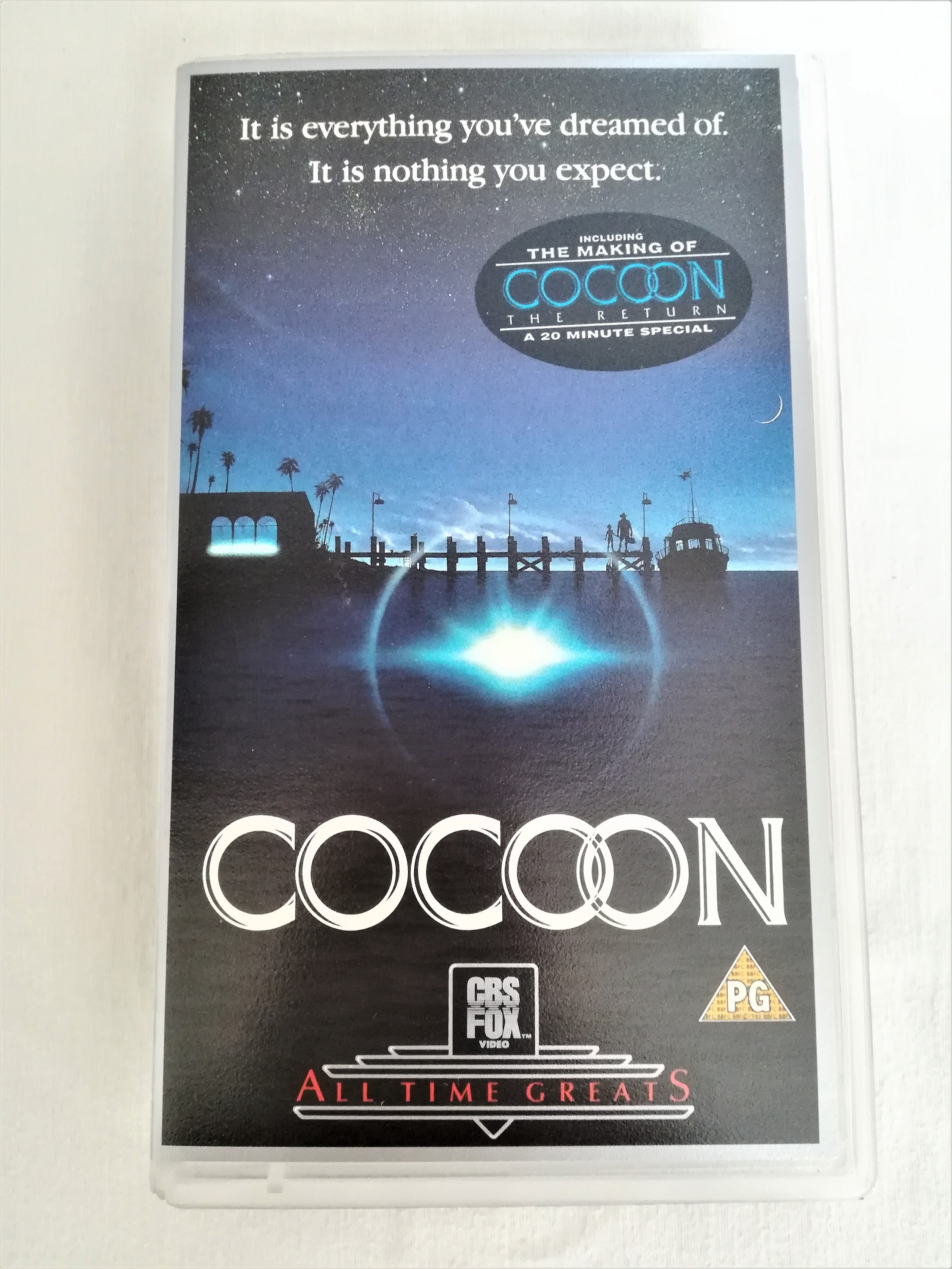 Cocoon - Ron Howard James Horner VHS Video Movie Cassette Tape Big Box ...