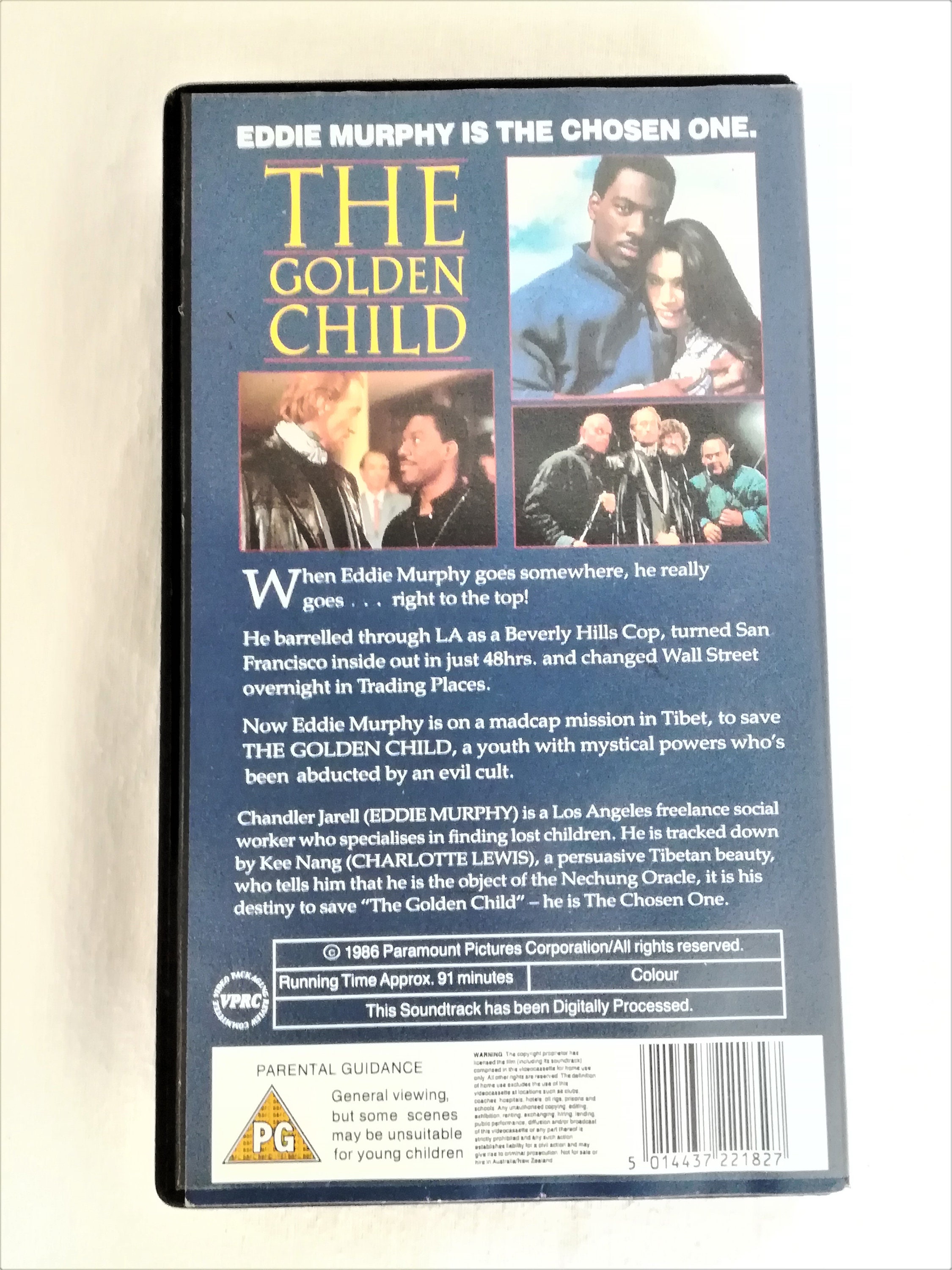 The Golden Child Eddie Murphy VHS Video Movie Cassette - Etsy