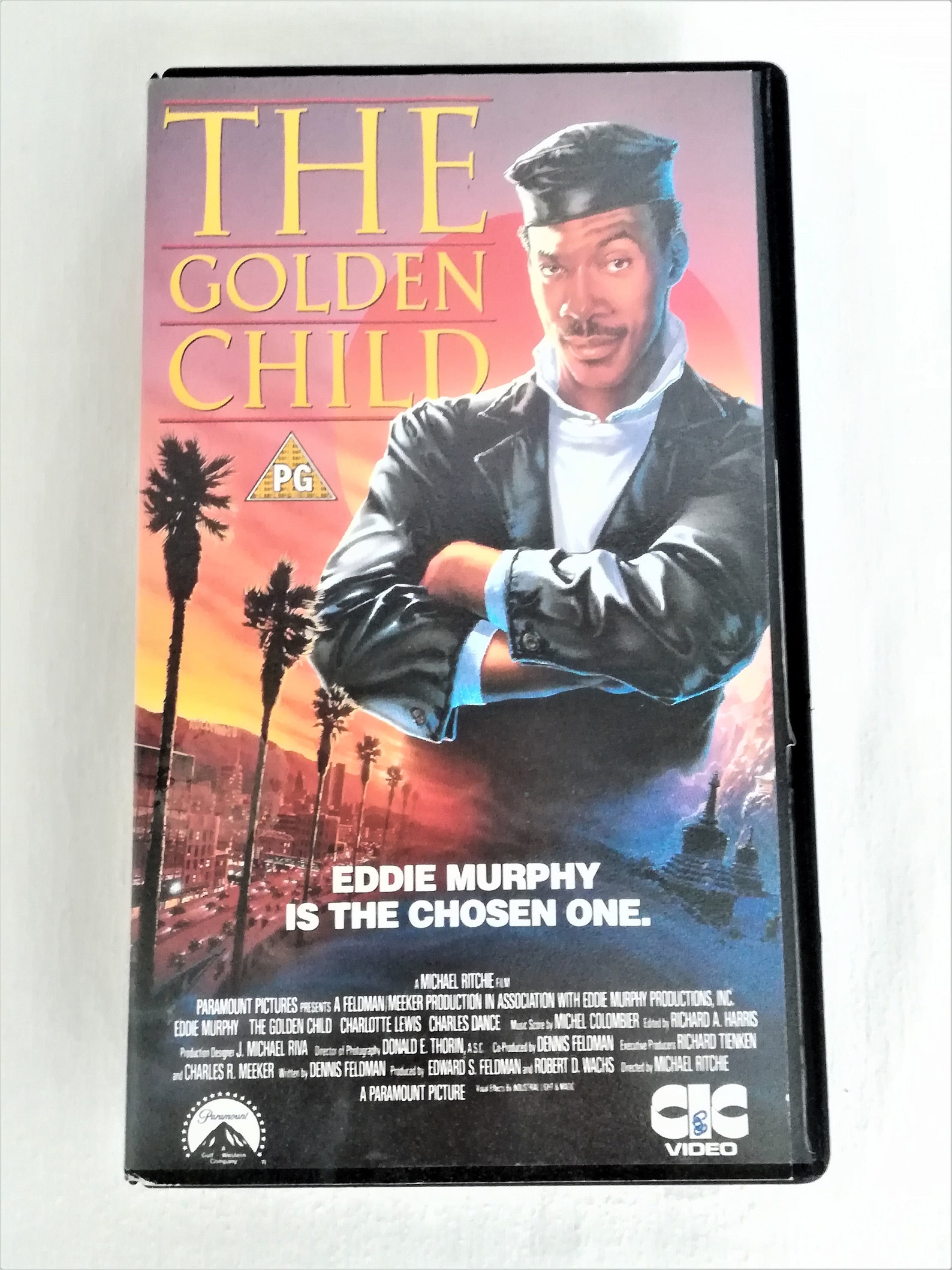 The Golden Child - Eddie Murphy - VHS Video Movie Cassette Tape Big Box ...