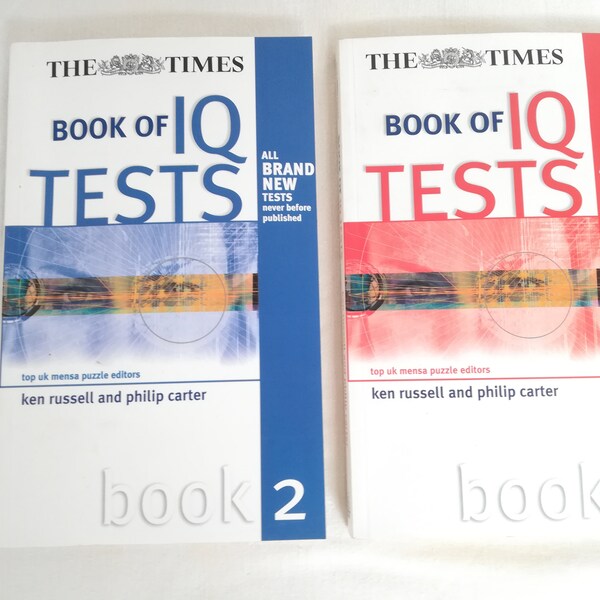 Iq Test - Etsy
