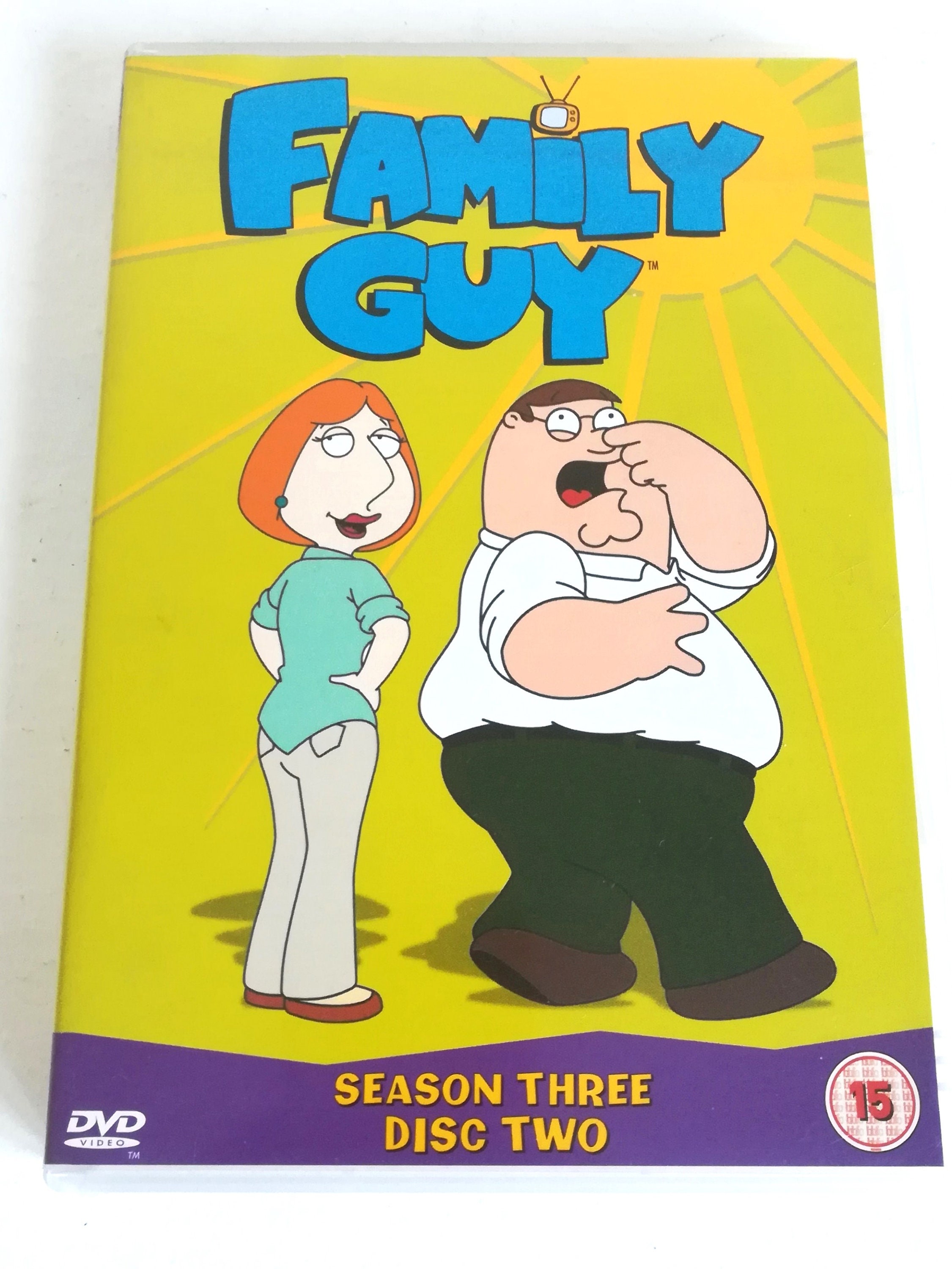 Family Guy Season 3 Disc 2 (DVD, 2003) Used - Etsy