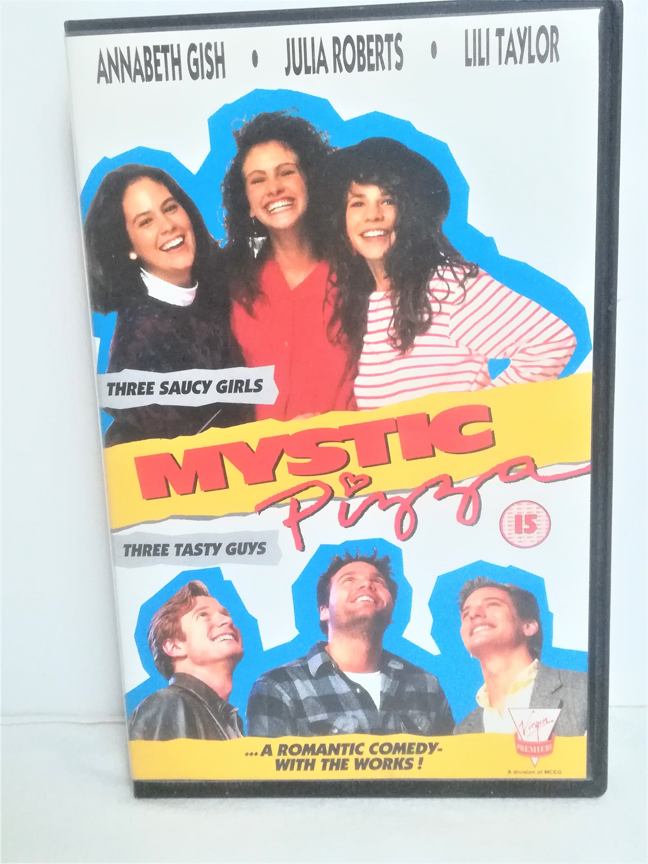 Mystic Pizza VHS Julia Roberts Vincent D'onofrio Movie Cassette Tape ...
