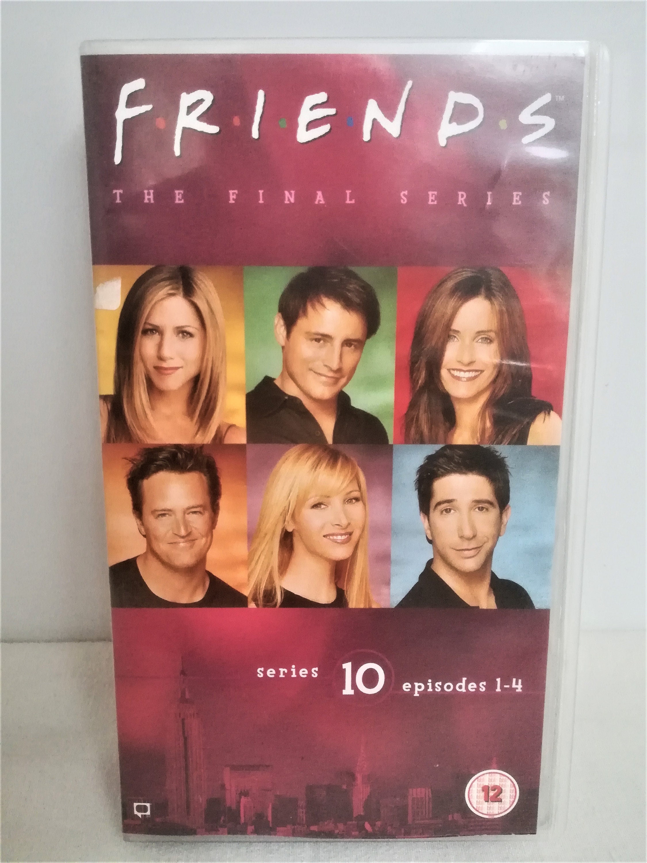 Friends Series 10 Episodes 1-4 VHS VIDEO Vintage Retro Vtg Movie ...