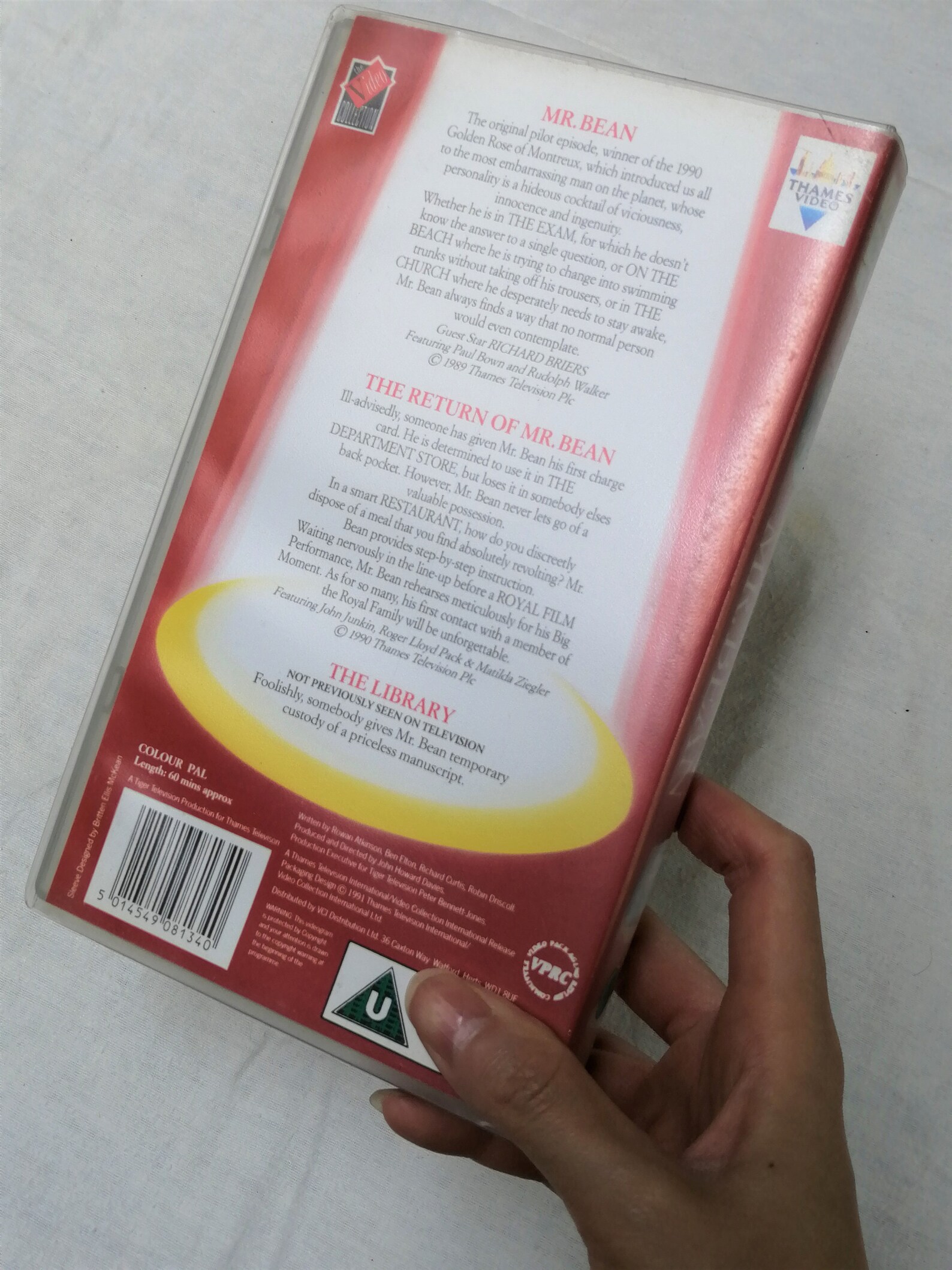 Mr Bean the Amazing Adventures of Mister Bean (VHS, 1997) Vintage Retro ...