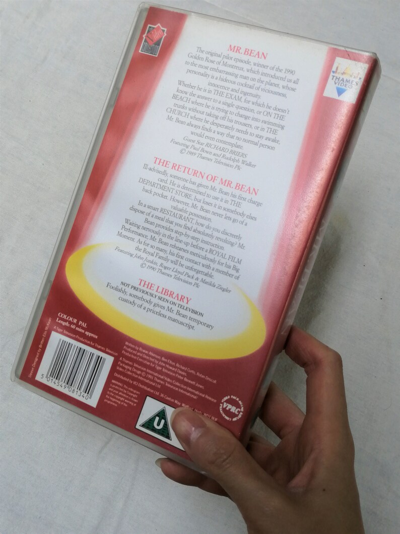 Mr Bean the Amazing Adventures of Mister Bean (VHS, 1997) Vintage Retro ...