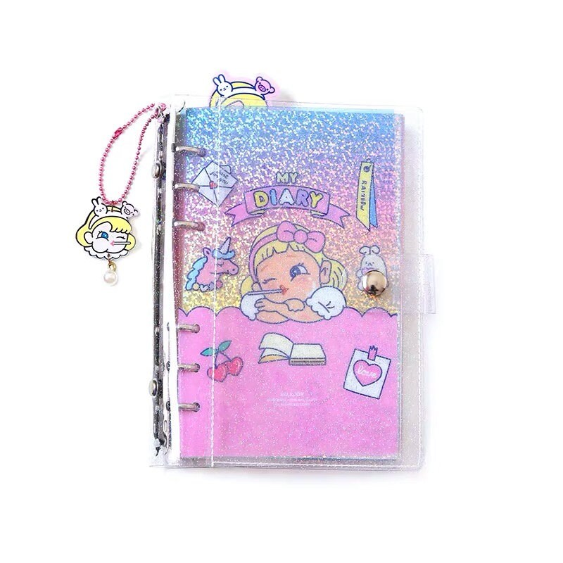 Loose-leaf Notebook Journal Cute Cartoon Notepad Schedule Book - Etsy