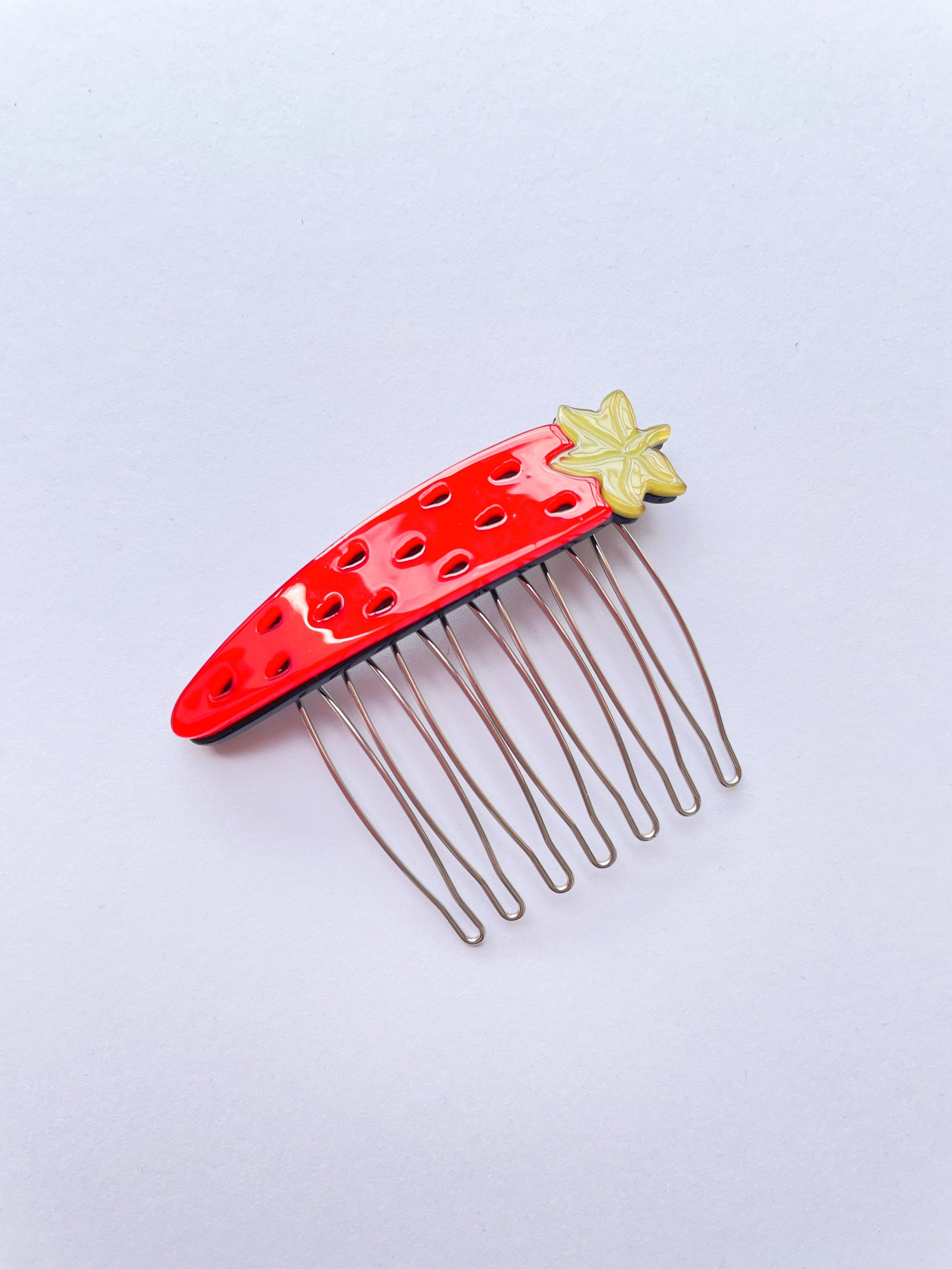 3D Fruit and Vegetable Apple/chili Hair Clips for Children and Girls ...