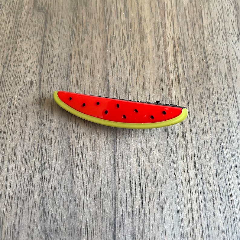 3D Fruit and Vegetable Apple/chili Hair Clips for Children and Girls ...