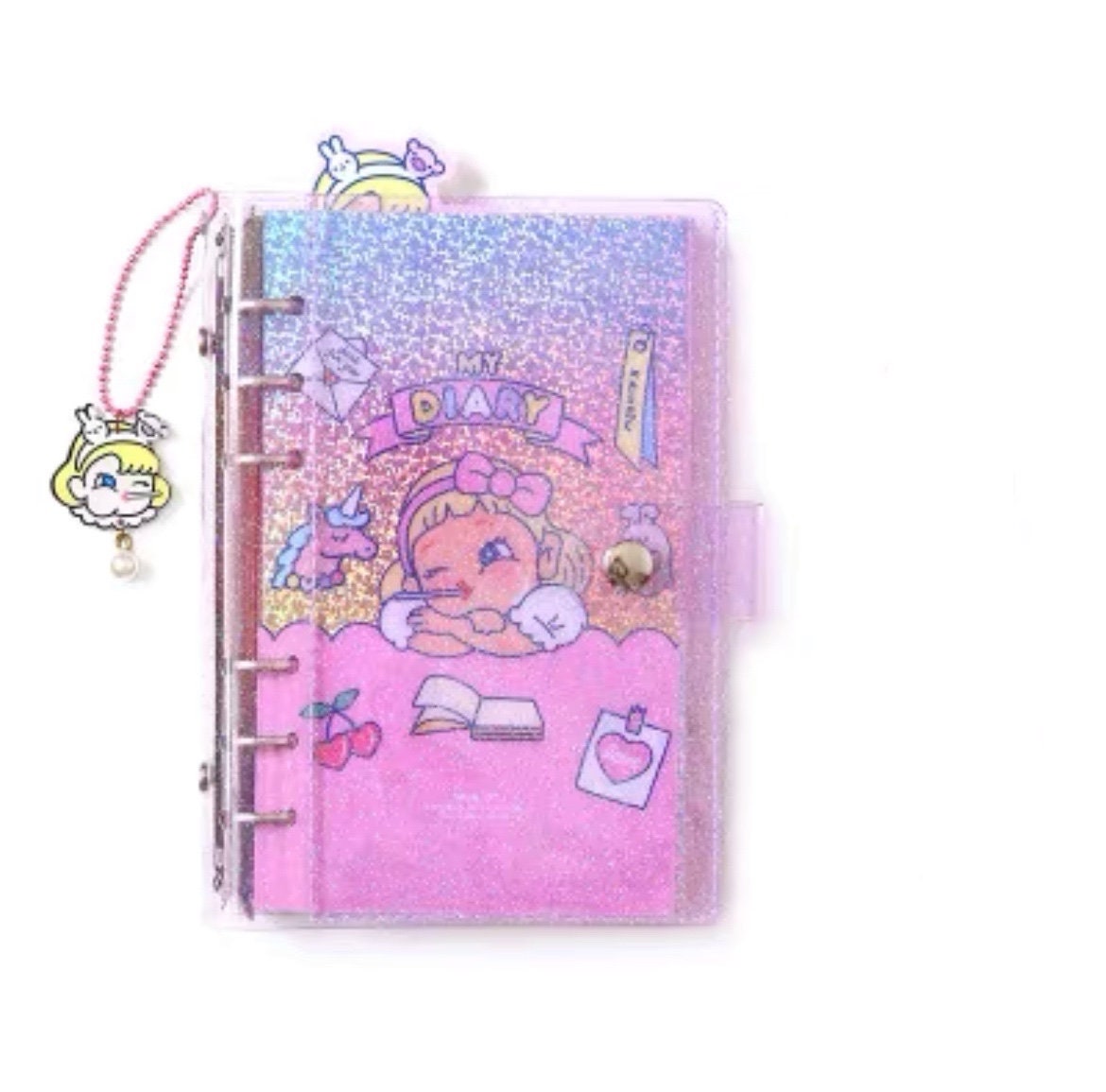 Loose-leaf Notebook Journal Cute Cartoon Notepad Schedule Book Original ...