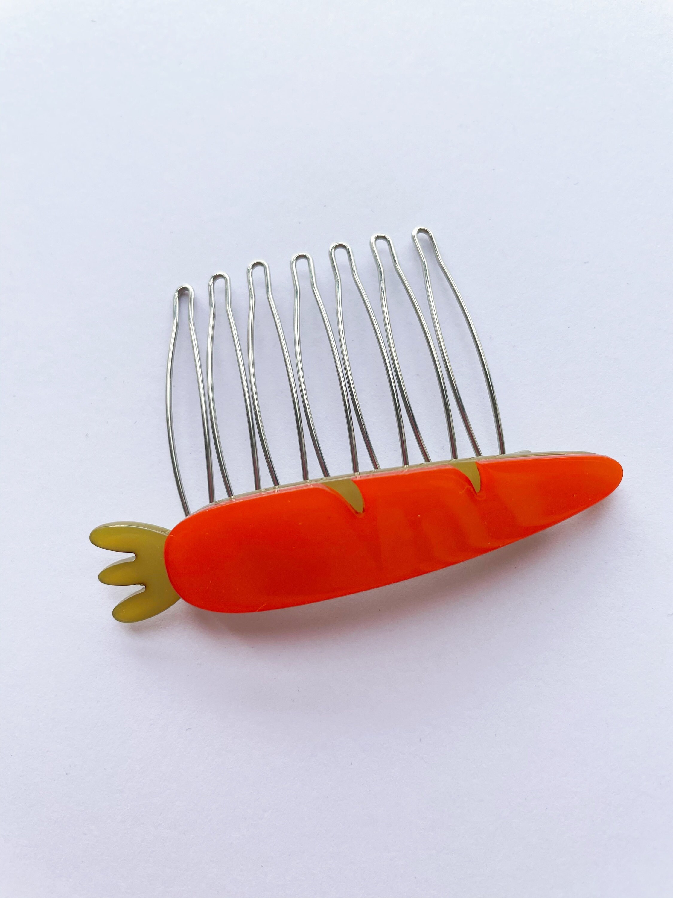 3D Fruit and Vegetable Apple/chili Hair Clips for Children and Girls ...