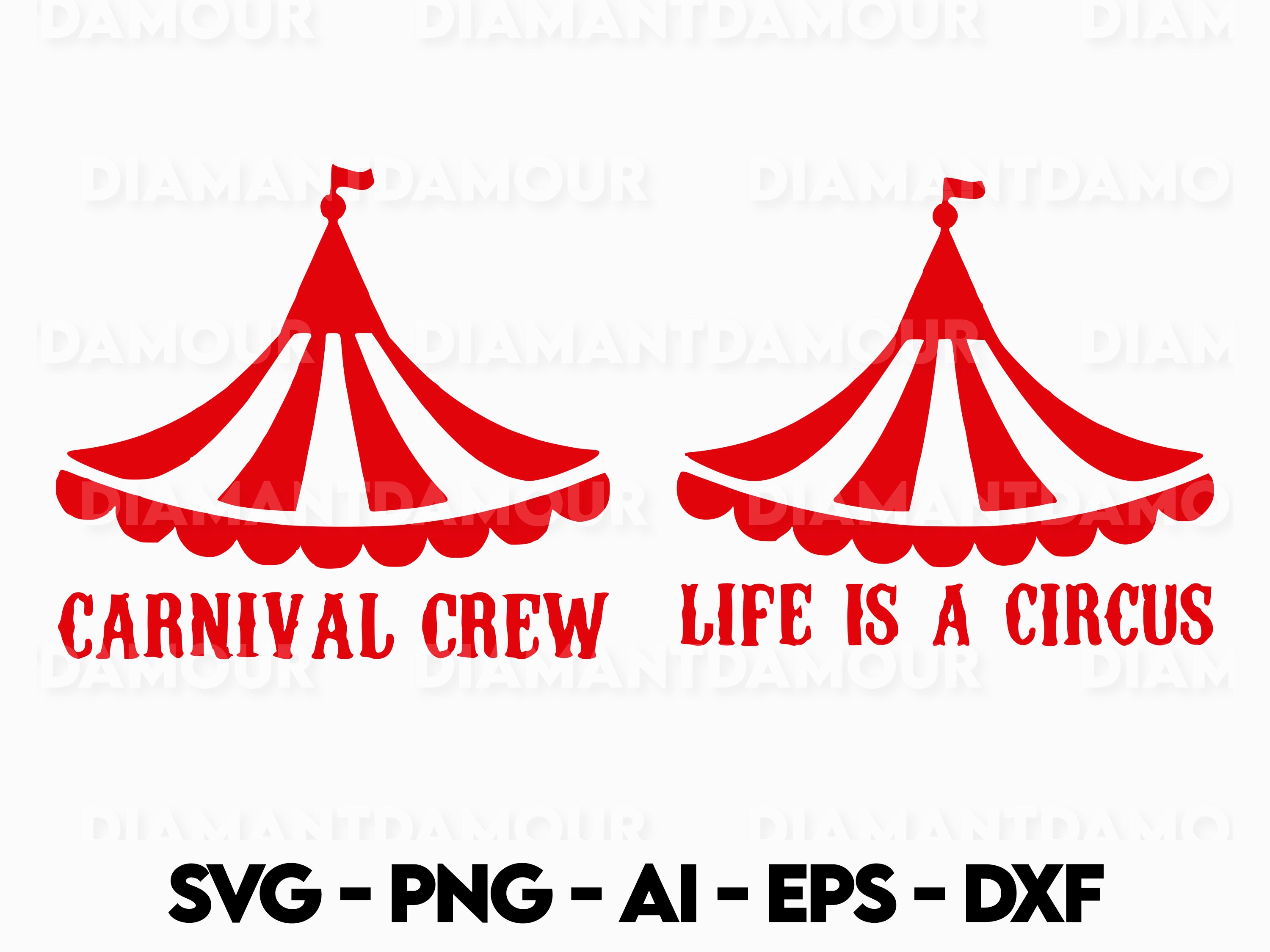 Carnival Crew Svg Png Circus Birthday Shirt Birthday - Etsy