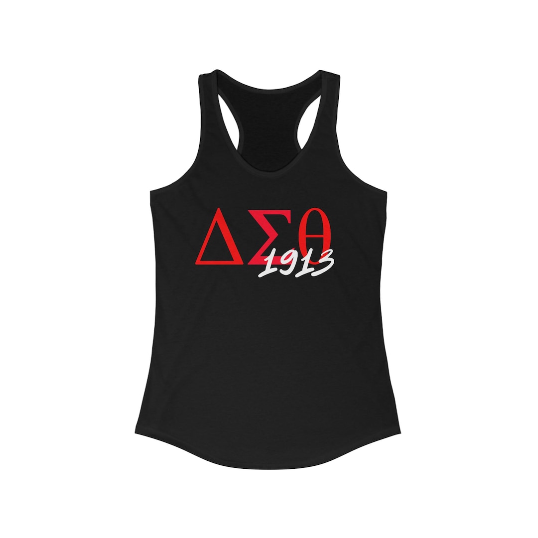 1913 Delta Sigma Theta Tank Top Delta Sigma Theta Shirt Tanktop Delta ...