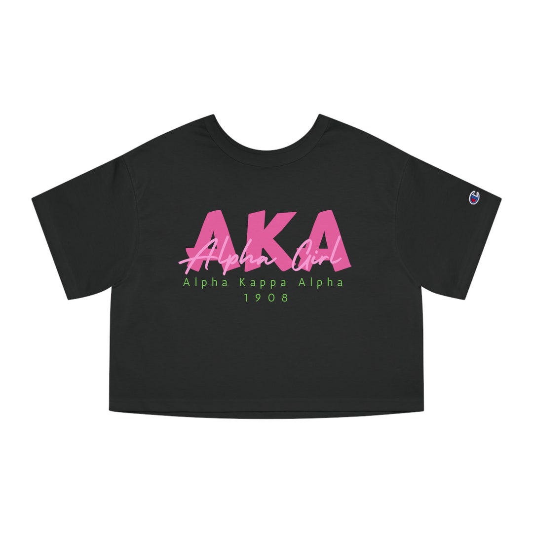 AKA Crop Top Alpha Kappa Alpha Crop Top Gift Idea 1908 Alpha Girl Crop ...