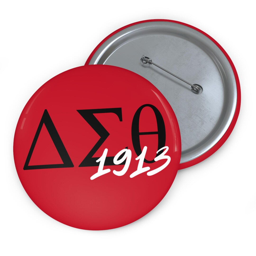 Delta Sigma Theta Button Pin 1913 Pin Delta Sigma Theta Backpack Pin ...