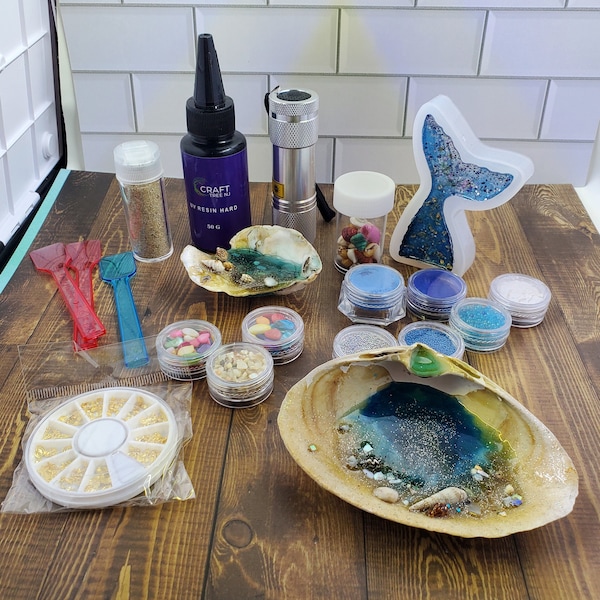 Seashell Resin Mold - Etsy