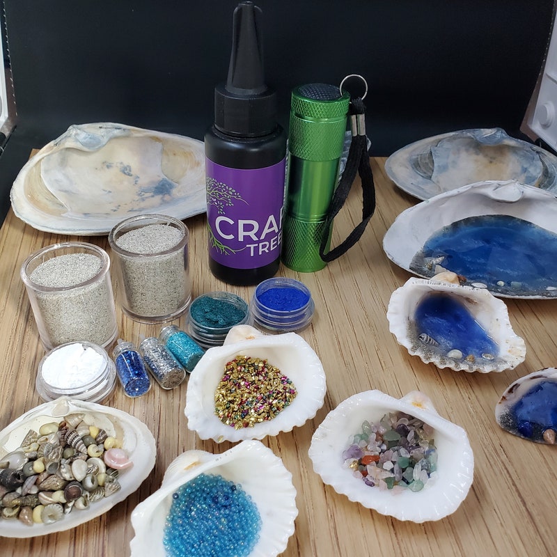 Sea Shell Resin Art - Etsy