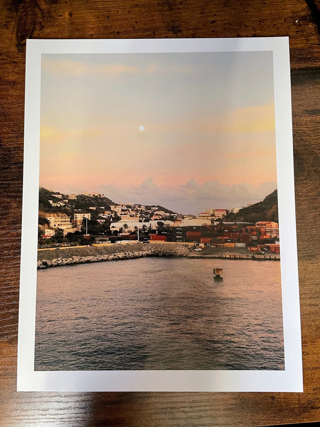 Sunset Over Saint Maarten - Etsy