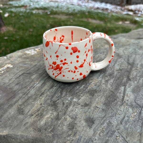 Ceramic Mug Splatter Paint - Etsy