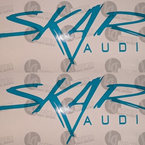 Skar Audio Car Audio Logo (2) Vinyl Decals - Free Upgraded Shipping and ...