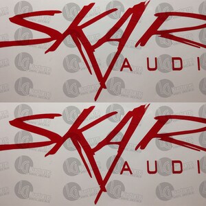 Skar Audio Car Audio Logo (2) Vinyl Decals - Free Upgraded Shipping and ...