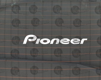 Pioneer Audio Decal - Etsy