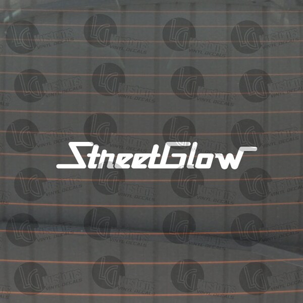 Streetglow Logo Sticker - Etsy