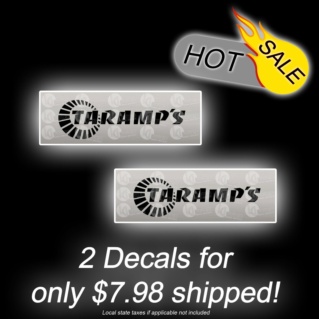 Taramps Audio Car Audio Logo 2 Vinyl Decals Free Upgraded Shipping and ...
