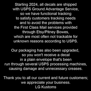 PRV Audio Car Audio Logo Vinyl Decals - 2 Pack - REAL USPS Tracking ...
