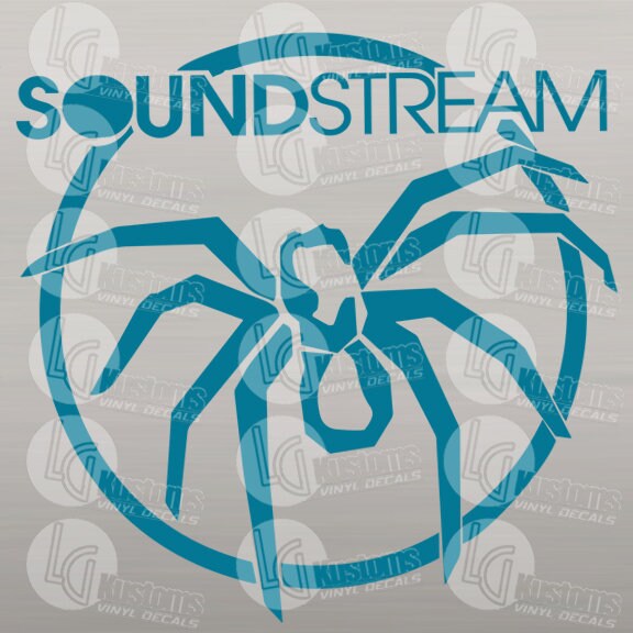 Soundstream Audio Tarantula Car Audio Logo Vinyl Decal for - Etsy