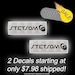 Stetsom Car Audio Logo 2 Vinyl Decals Free Upgraded Shipping and REAL ...