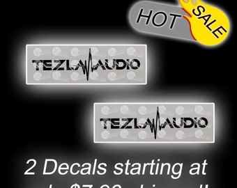 Stetsom Car Audio Logo 2 Vinyl Decals Free Upgraded Shipping and REAL ...