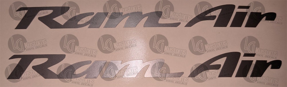 Ram Air Decals 2 1997-2002 Trans Am Firebird WS6 Pontiac | Etsy