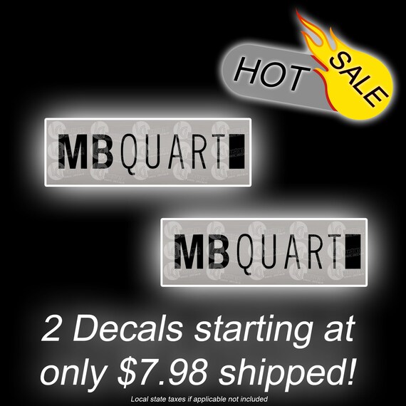 Audio Quart Logo MB Quart QM 165 VW Custom Component Kit 16.5cm