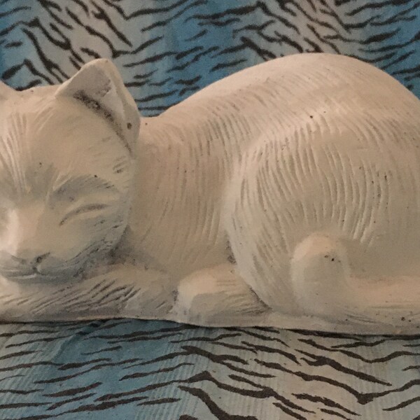 Carved Wood Cat - Etsy