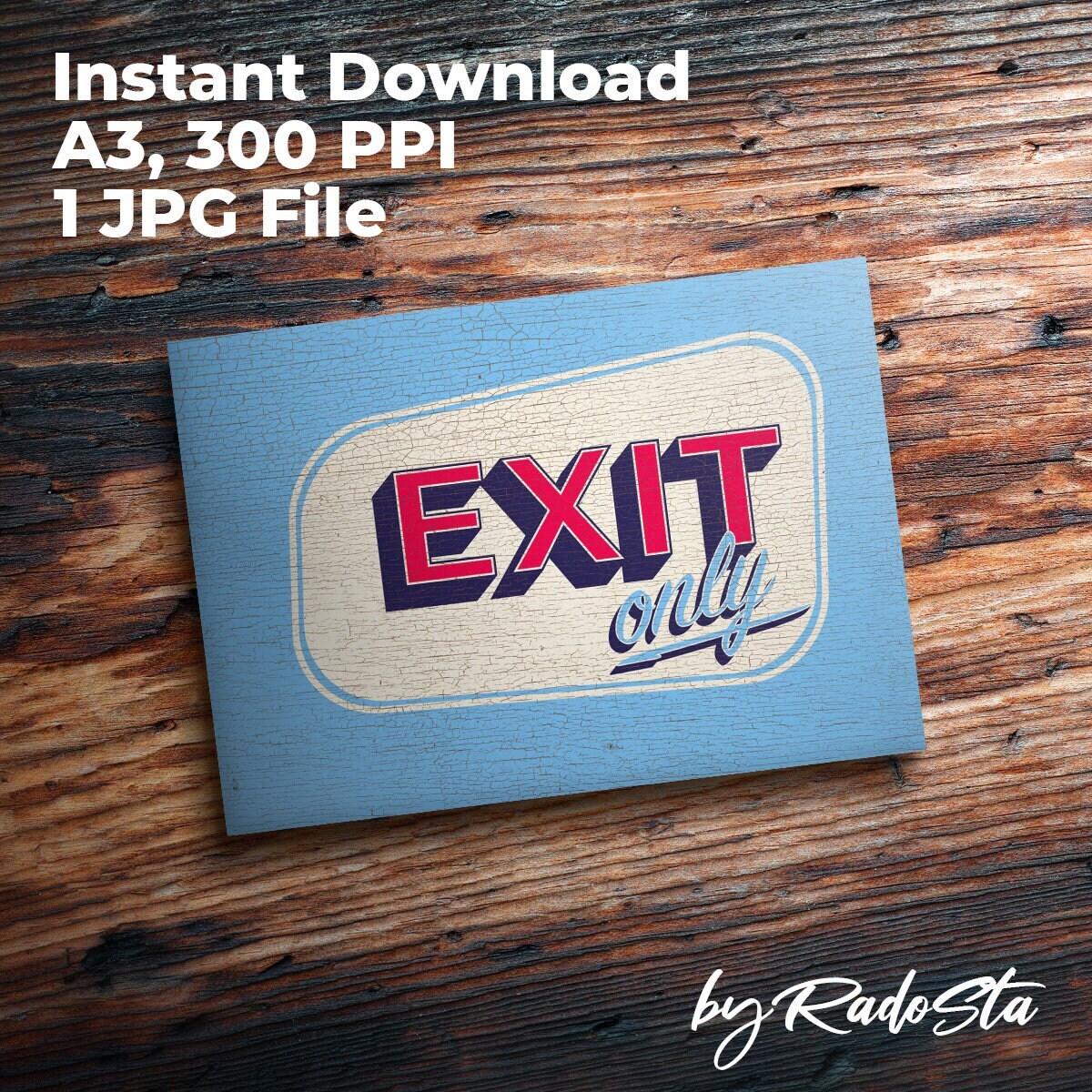 Printable Warning Signs Professional Design for Any Location Instant ...