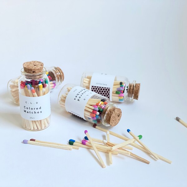 Colored Matches - Etsy