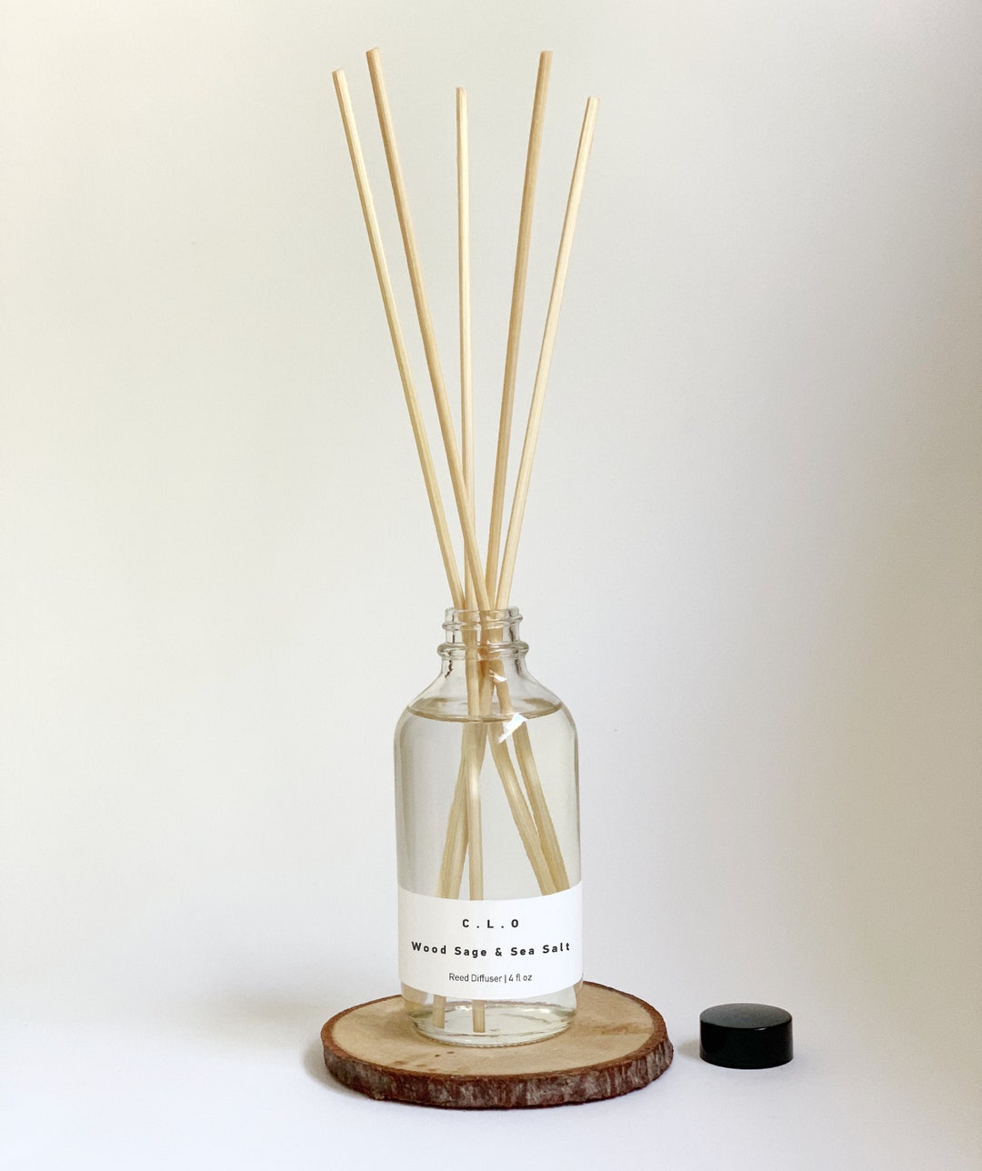 Wood Sage & Sea Salt Reed Diffuser | Handmade | Scented Diffuser Gift ...