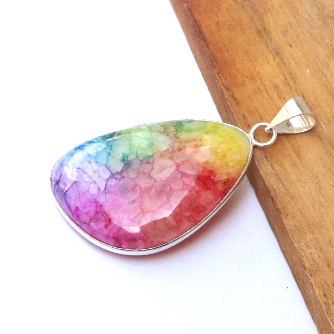 Natural Bio Solar Quartz Pendant, Solar Quartz Gemstone Pendant ...